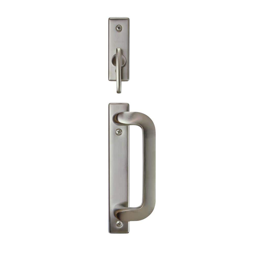 Andersen Anvers 2-Panel Gliding Patio Door Hardware Set in Satin Nickel ...