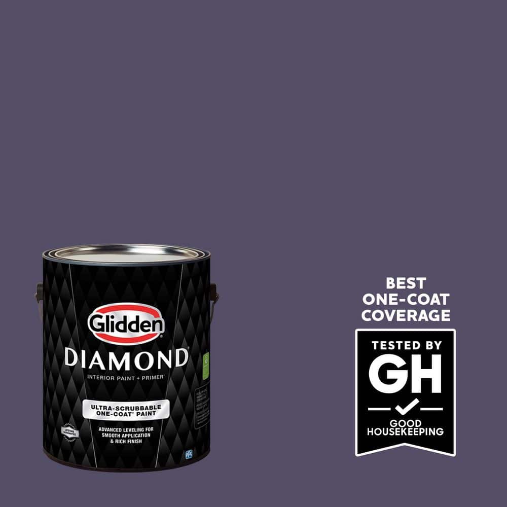 Glidden Diamond 1 gal. PPG1173-7 Magic Spell Ultra-Flat Interior Paint ...