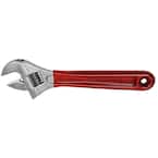 Klein Tools 1-1/8 in. Extra Capacity Adjustable Wrench with Plastic ...