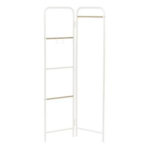 IRIS White Metal Clothes Rack 15.75 in. W x 59 in. H 596237