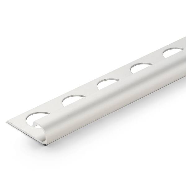 Reviews for TrimMaster Satin Silver 3/8 in. x 98-1/2 in. Aluminum ...