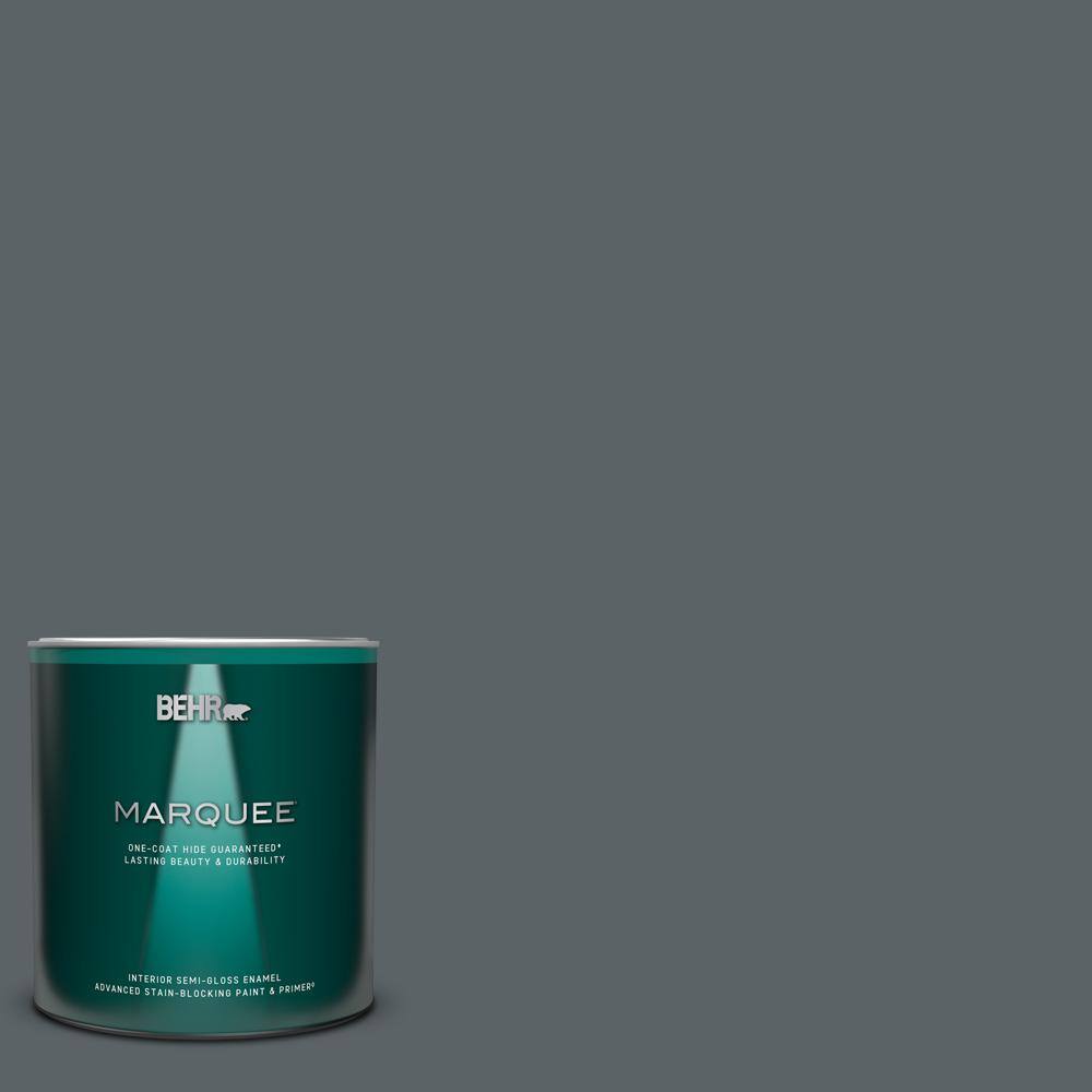BEHR MARQUEE 1 qt. Home Decorators Collection #HDC-AC-25 Blue Metal One ...