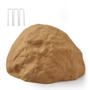 SVOPES Faux Rock Cover, Outdoor Fake Rock Well Pump Cover, Realistic ...