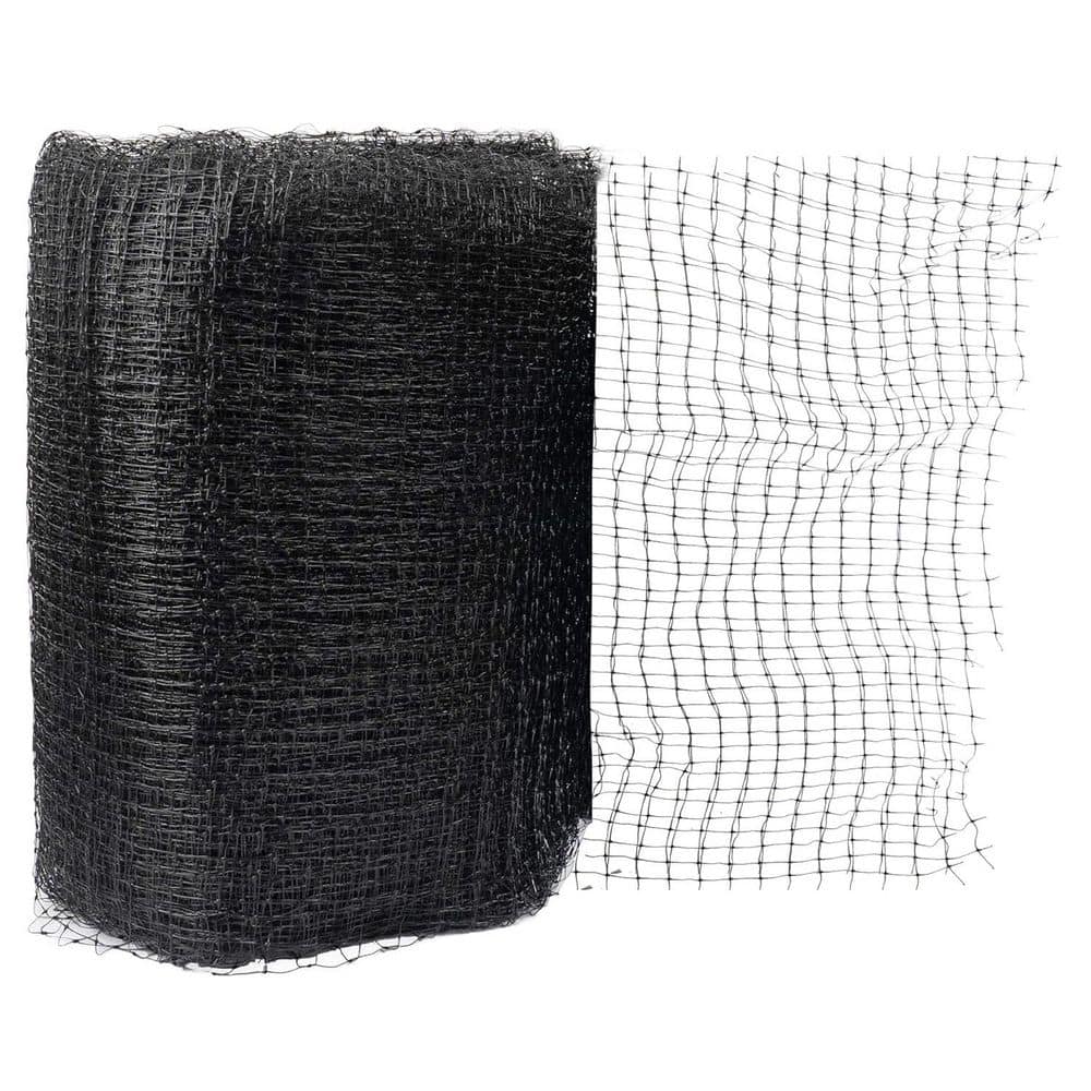 KIWDZFU Bird Netting 7 x 100 ft. Black Reusable Protective Garden ...