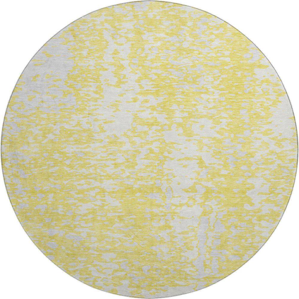 Addison Rugs Mayfield Premium Machine Washable Abstract AMF949 Yellow 8 ...