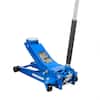 Maasdam 3-Ton Low Profile Floor Jack with Quick Lift in Blue MPL4699-BL ...