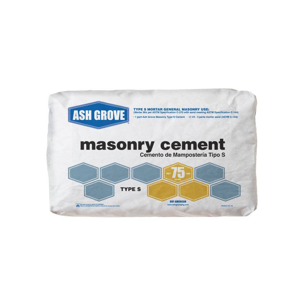 Ash Grove 75 lb. Cement Masonry S AG 65304066 - The Home Depot