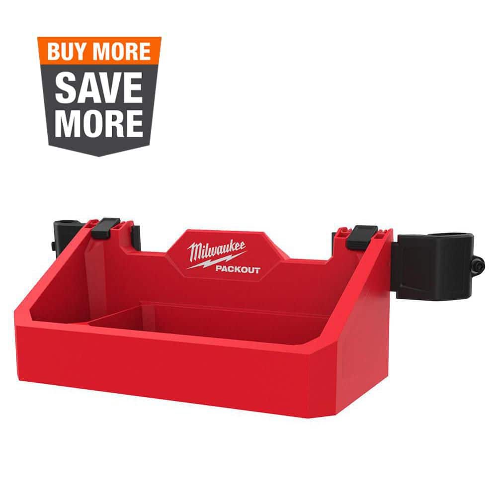 Milwaukee PACKOUT Tray Tool Box Rack Attachment 48-22-8605 - The Home Depot