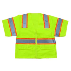 Cordova 2X-Large Lime Green High Visibility Class 2 Reflective Safety ...