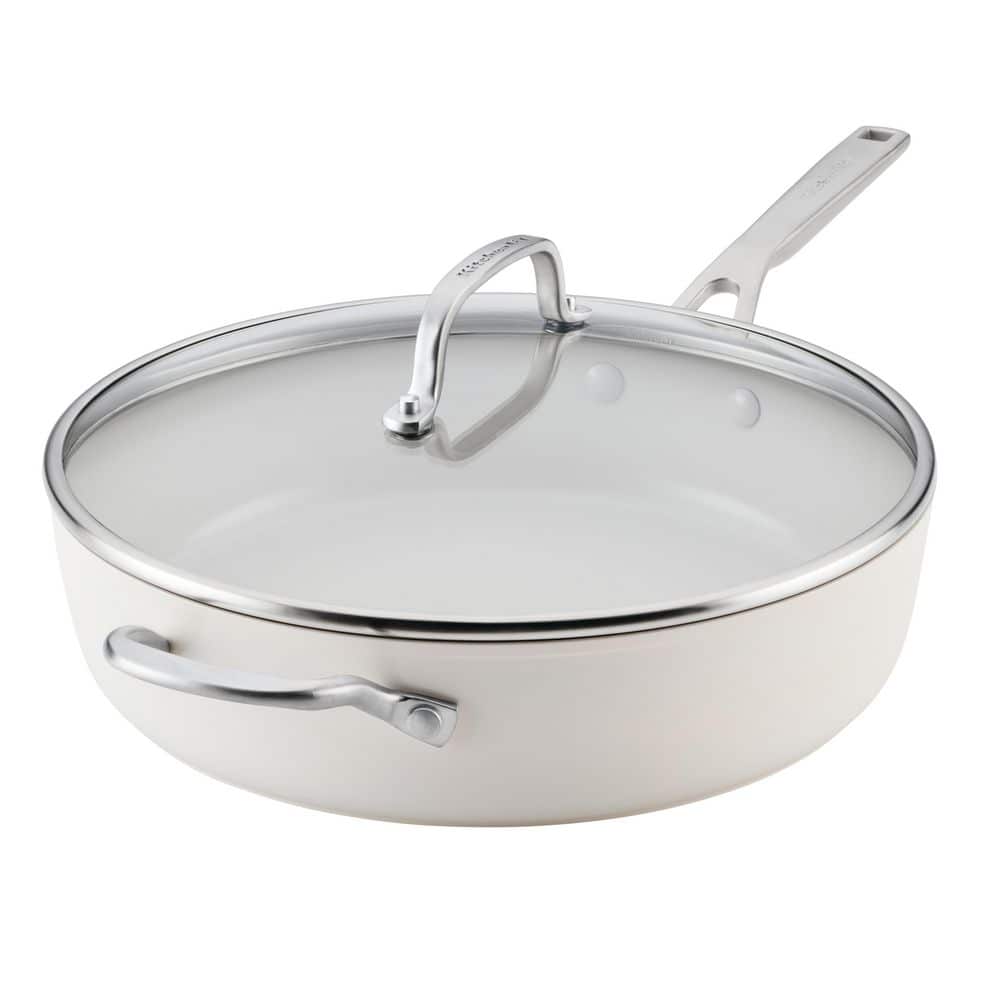 KitchenAid Hard-Anodized Ceramic Induction 5 qt. Aluminum Nonstick ...