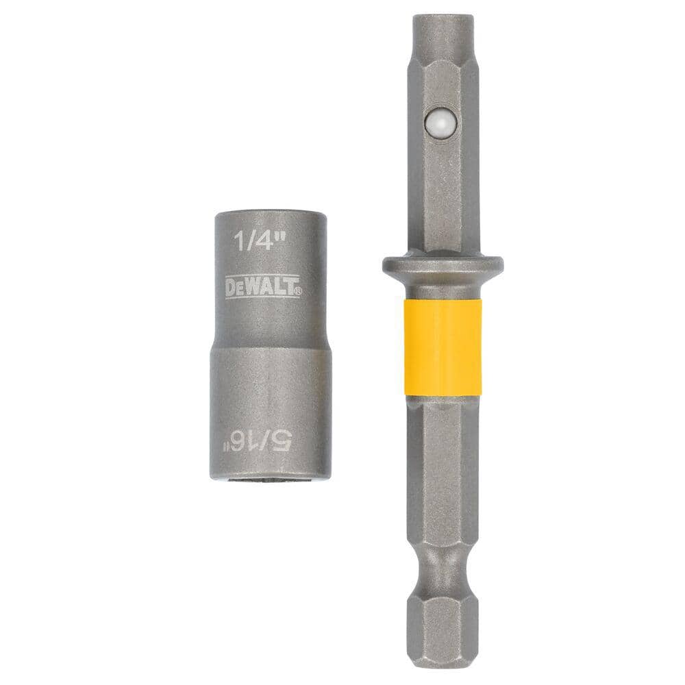 DEWALT MAXFIT ULTRA 1/4 in. and 5/16 in. Double-Ended Detachable Carbon ...