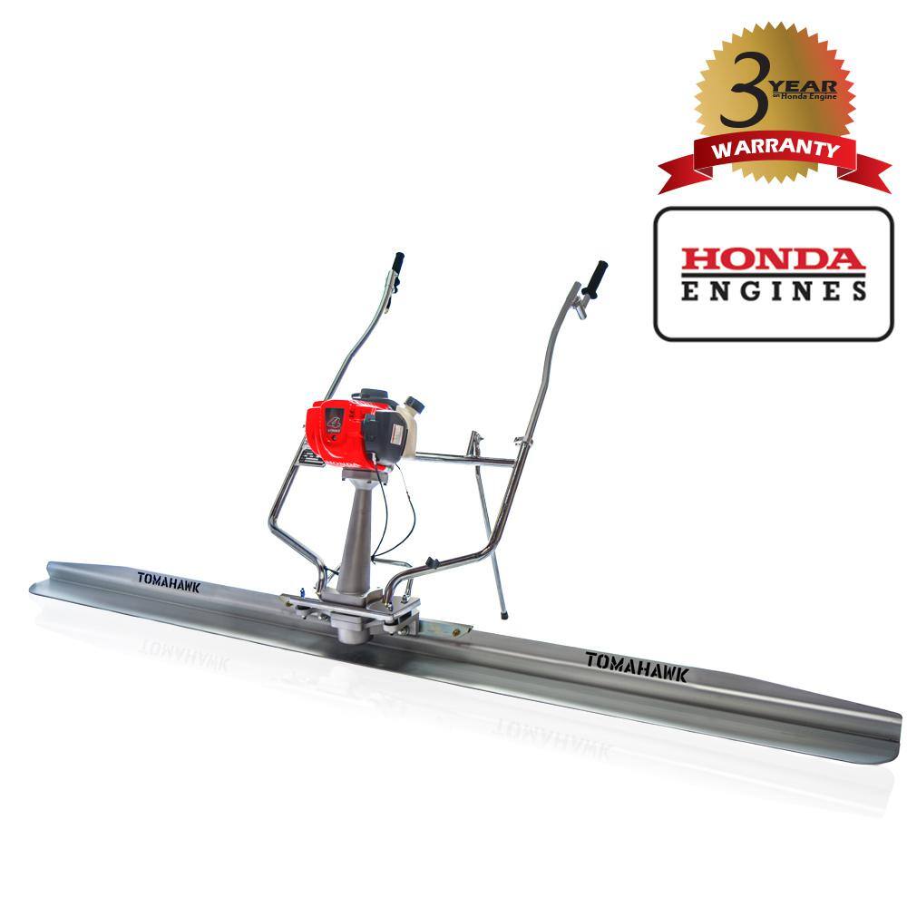 Tomahawk Power 1.6 HP Honda Gas Vibratory Concrete Power Screed Unit ...