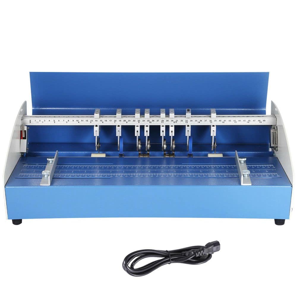 SKYSHALO 21 in. Electric Creasing Machine, 3-in-1 Paper Scoring, Heavy ...