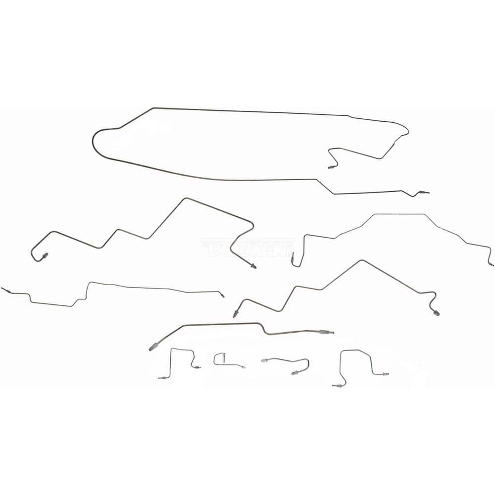 OE Solutions Stainless Steel Brake Line Kit 1998-1999 Dodge Ram 1500 3 ...