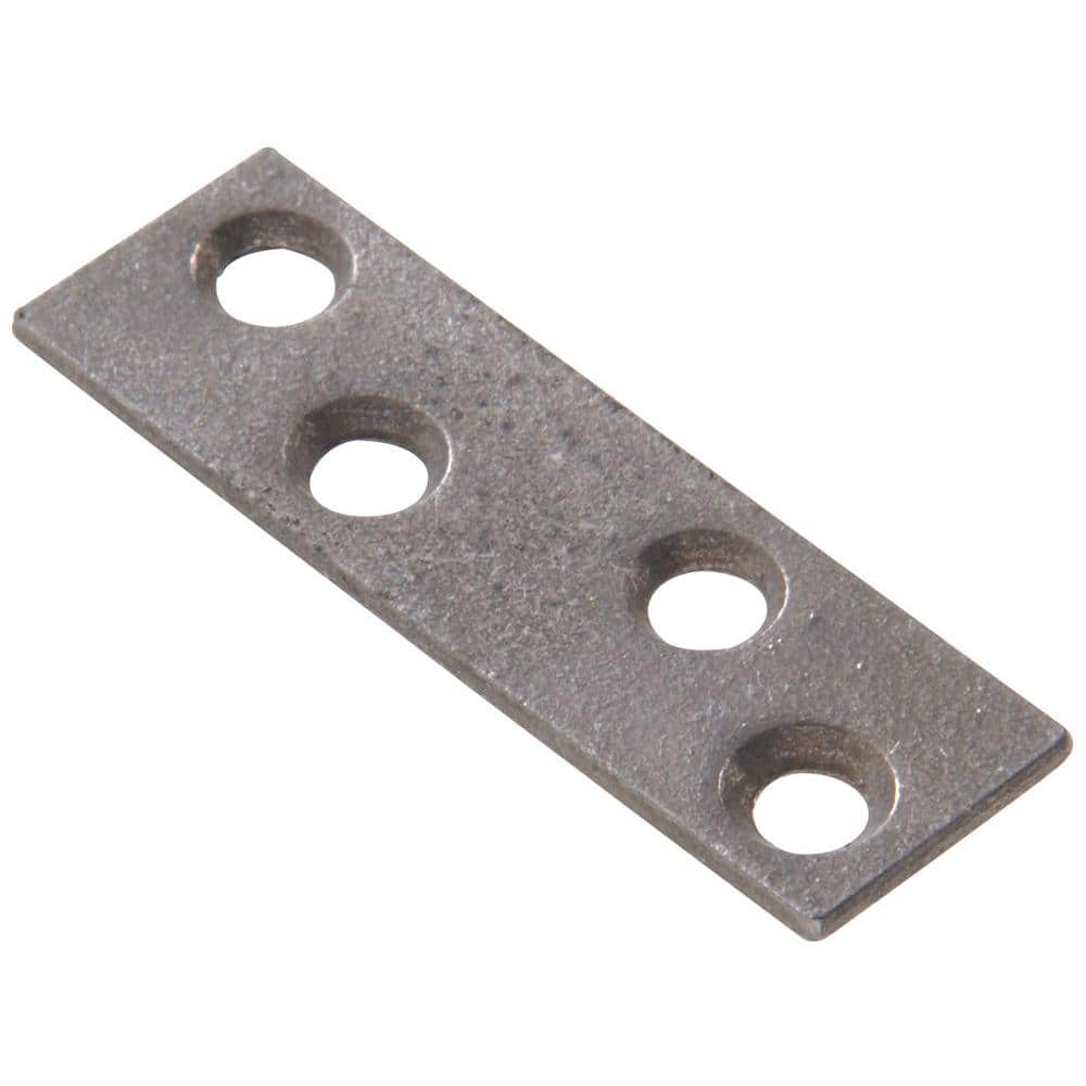 Hardware Essentials 5 x 5/8 in. Galvanized Mending Plate (5-Pack ...