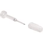 Prime-Line Window Grid Retainer Pin, Clear Plastic-L 5895 - The Home Depot