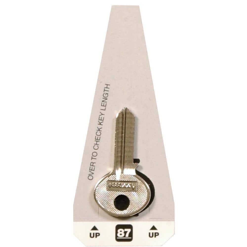 Hillman #87 Corbin Lock Key Blank 88071 - The Home Depot
