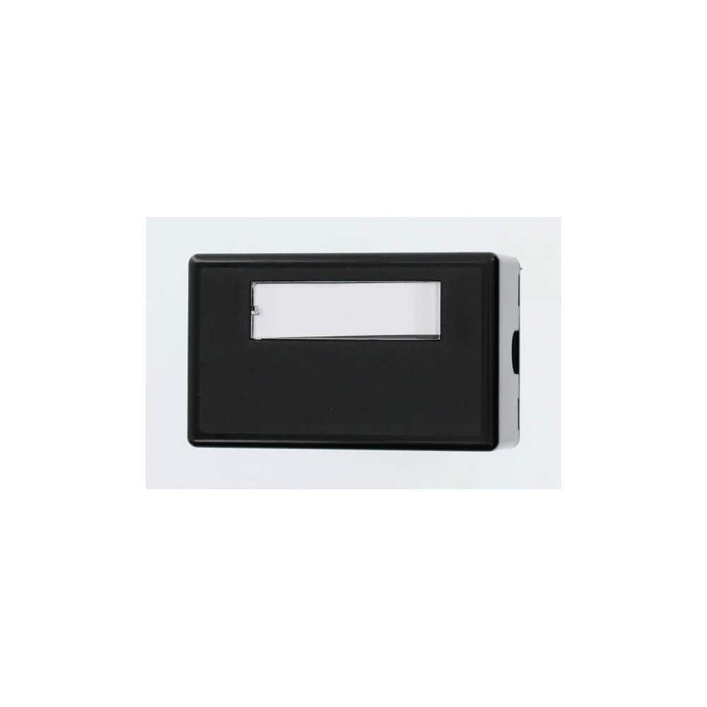 Leviton 1-Port QuickPort Surface Mount Box, Black 41089-1EP 41089-1EP ...