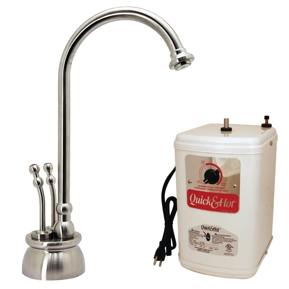 Westbrass 10-3/8 in. Docalorah 2-Handle Hot and Cold Water Dispenser ...