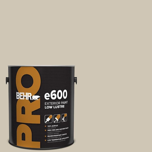 BEHR PRO 1 gal. #N310-3 Sandstorm Low Luster Exterior Paint PR62001 ...