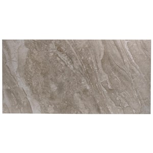 Ivy Hill Tile Urbane Pearl Gray 4 in. x 0.35 in. Matte Porcelain Mosaic ...