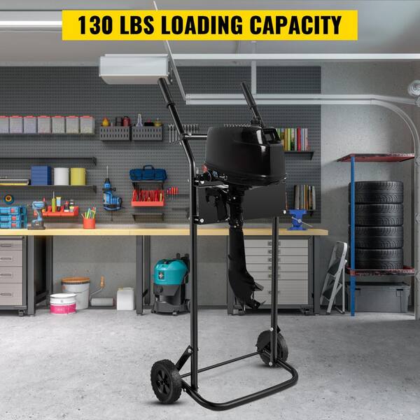Boat Engine Carrier Dolly IRONMAX Outboard Motor Stand - 330LB Capacity ...