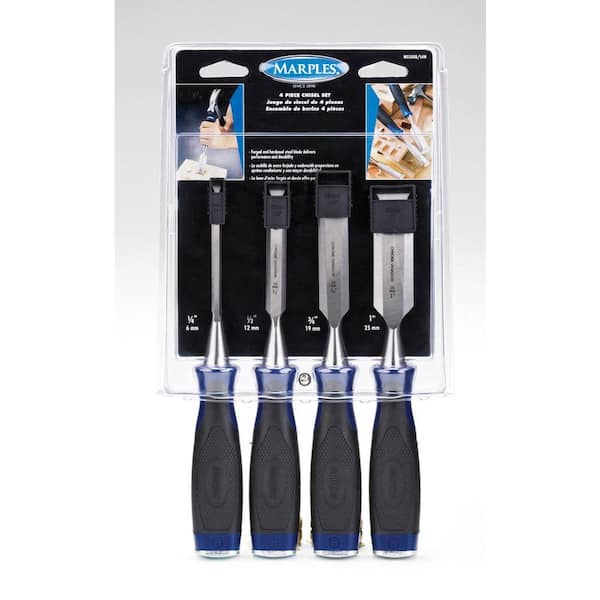 Irwin 4-Piece Wood Chisel Set MS500BS4 - The Home Depot