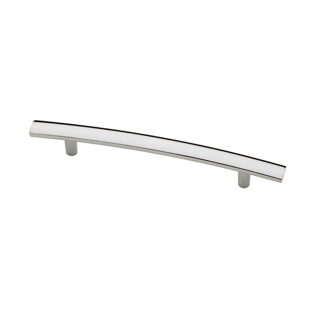 Liberty Arched 5-1/16 in. (128 mm) Polished Chrome Cabinet Drawer Pull ...