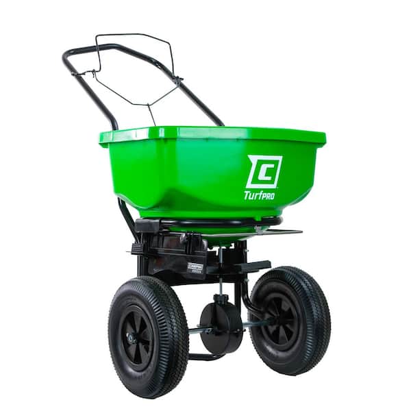 Chapin 89200A Broadcast Spreader, 80Lbs, 12" Tires, Poly Hopper, 30 ...