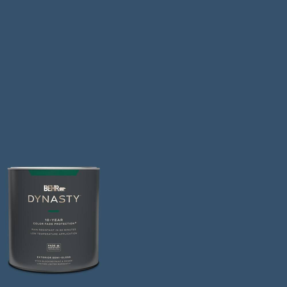 BEHR DYNASTY 1 qt. #MQ5-58 Velvet Rope Semi-Gloss Exterior Stain ...