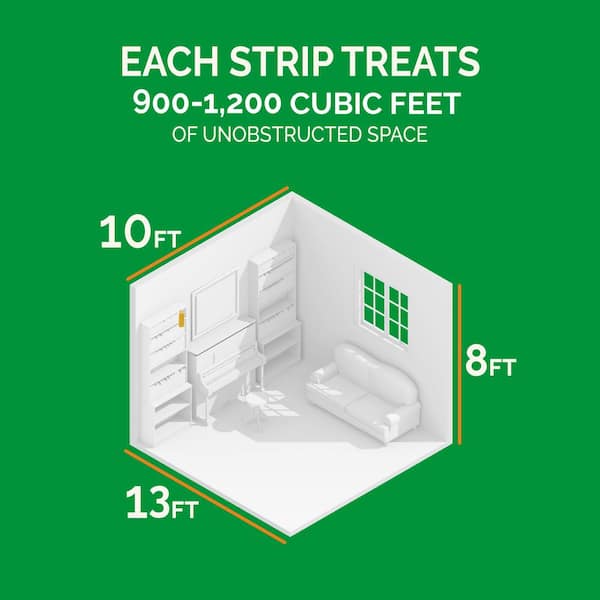 Hot Shot 2.29 oz. No-Pest Insect Killer Strip (2-Pack) HG-5580MP - The ...