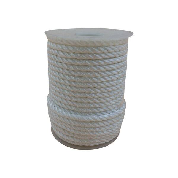 Sea-Dog Twisted Nylon Rope Spool - 3/8 in. x 600 ft., White-301110600WH ...