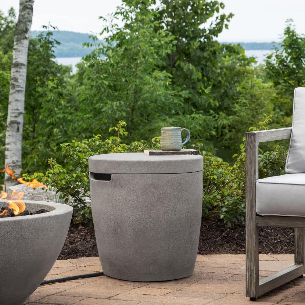 JENSEN CO Pompton 20 in. Propane Tank Cover in Shade 133-SHD - The Home ...