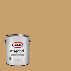 Glidden Essentials 1 gal. PPG1089-5 Bleached Maple Flat/Matte Exterior ...