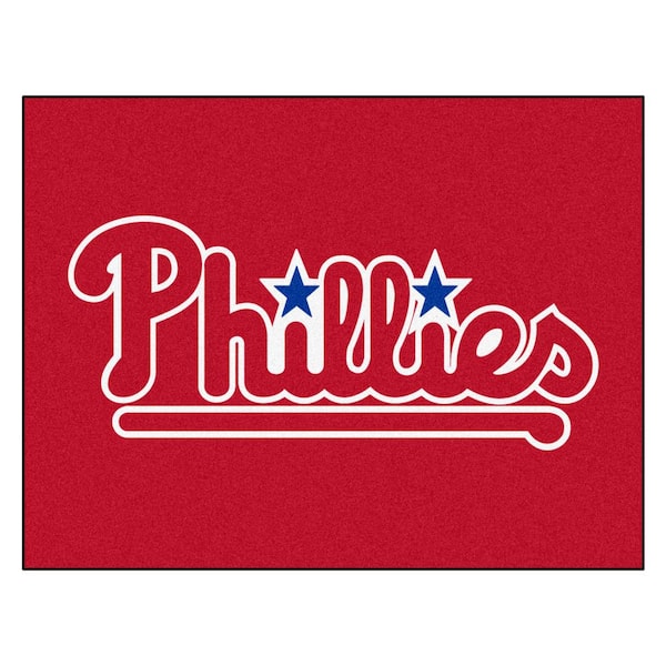 FANMATS Philadelphia Phillies 3 ft. x 4 ft. All-Star Rug 6449 - The ...