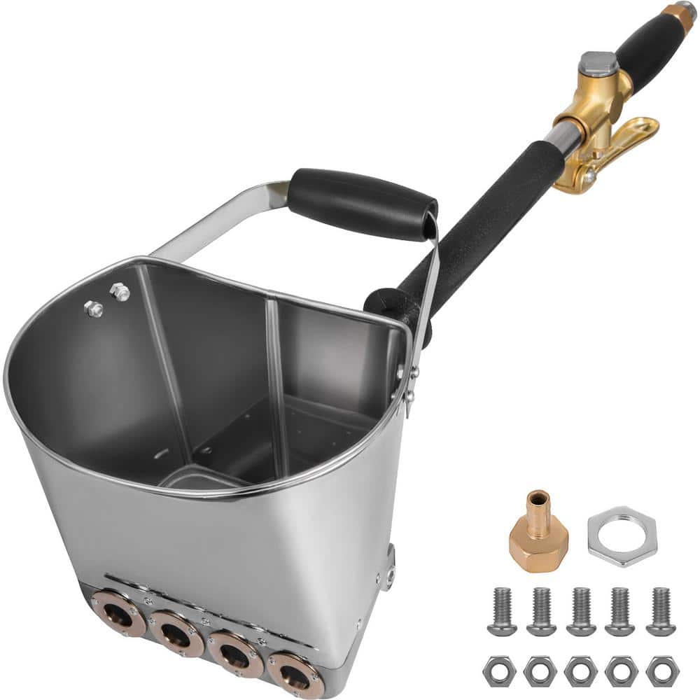 SKYSHALO 4 Jet 3Hp Stucco Sprayer Plaster Texture Sprayer Cement Mortar ...