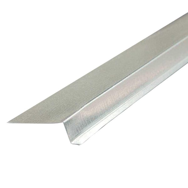 Gibraltar Building Products 5/8 in. x 10 ft. 26-Gauge Galvalume Steel Z ...
