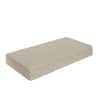 Angelus Block 8 in. x 2 in. x 16 in. Gray Concrete Top Cap Block ...