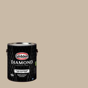 Glidden Essentials 5 gal. PPG1097-4 Dusty Trail Satin Exterior Paint ...