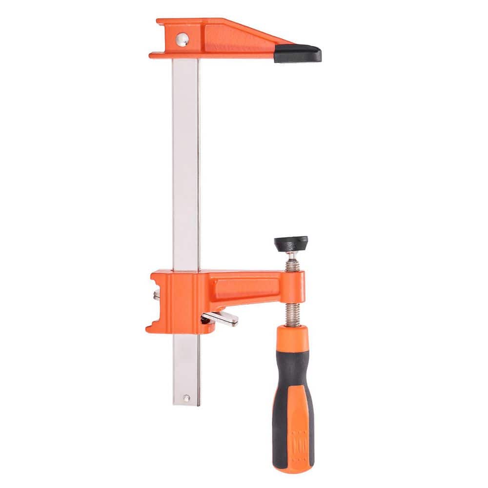 SKYSHALO Bar Clamps for Woodworking, 6 in. and 12 in., Lockable F-Clamp ...