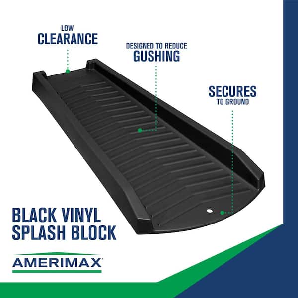 Commercial Gutter Splash Blocks Splash Block For Gutters | TikTok