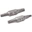 Klein Tools #1 Phillips - 3/16 Inch Slotted Replacement Bits 32482