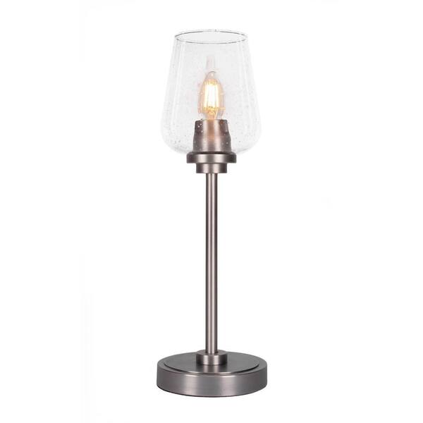 Lighting Theory Olympia 17.5 in. Graphite Rechargeable Integrated LED ...