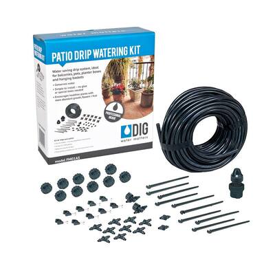 DIG Raised Bed Garden Drip Irrigation Kit ML50