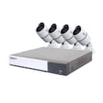 Revo Aero Full HD 4-Channel 1080p 1TB DVR Surveillance System with 4 HD ...