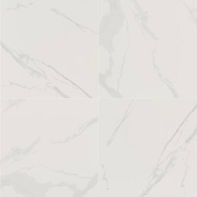 MSI Eden Statuary Bullnose 4 in. x 24 in. Matte Porcelain Wall Tile (20 ...