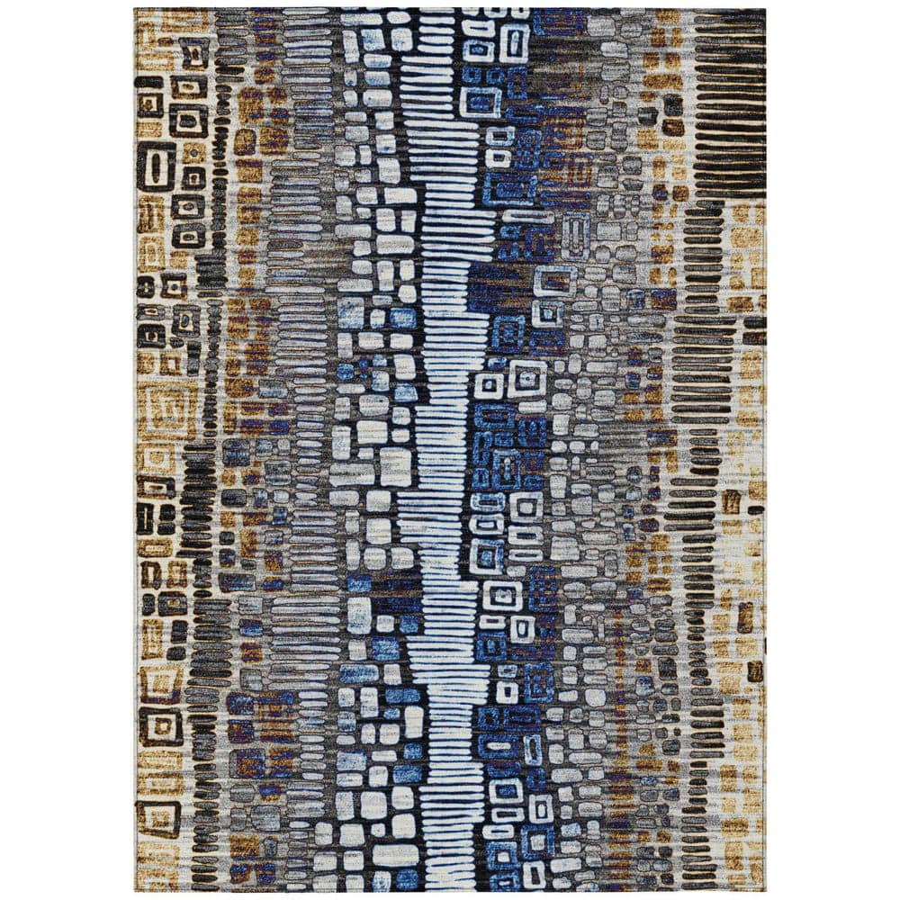 Addison Rugs Chantille Machine Washable Indoor/Outdoor Abstract ACN2268 ...