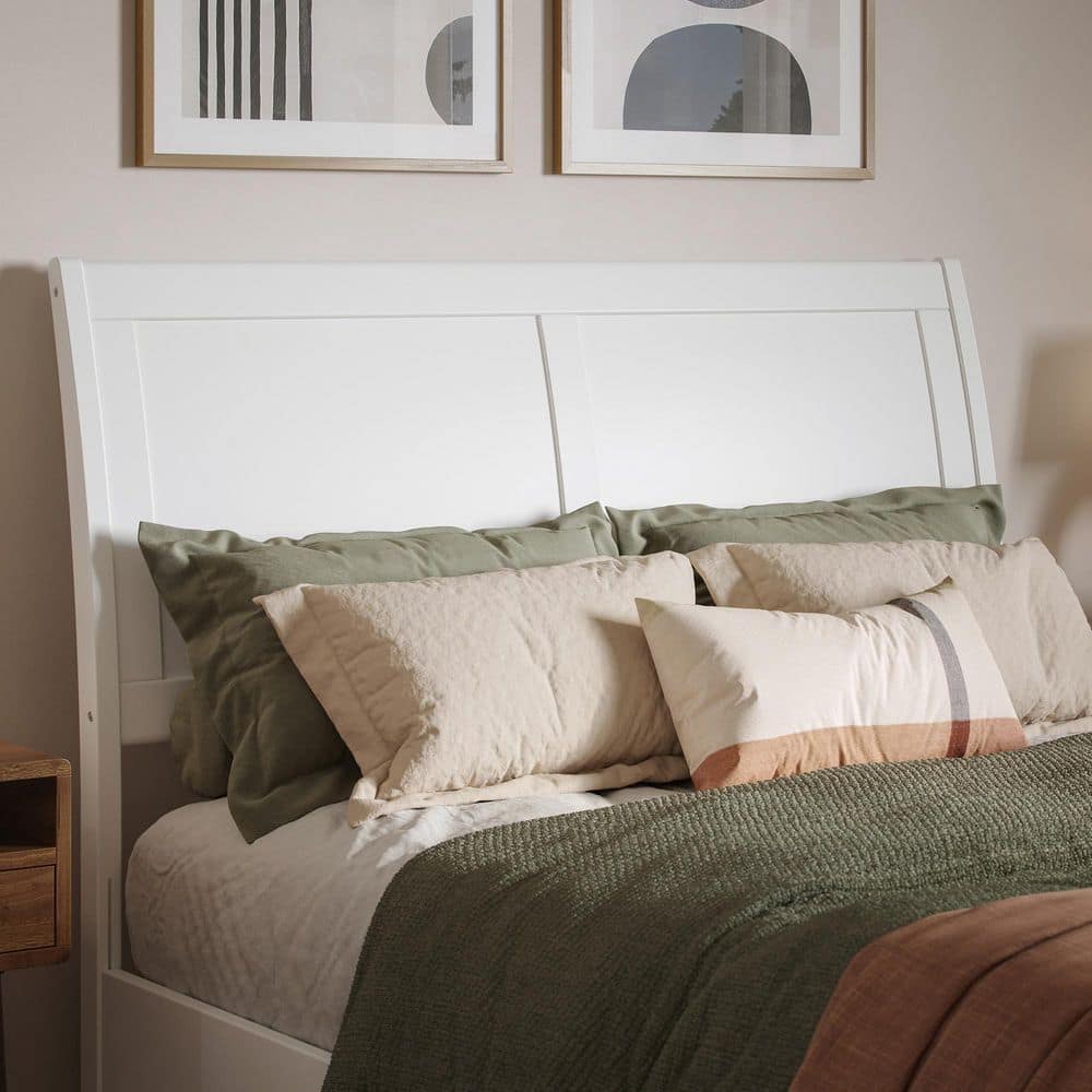 AFI Portland Full White Headboard AR289832 - The Home Depot