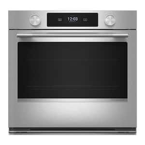 KitchenAid 30 in. Single Electric Wall Oven with Air Fry Mode in ...