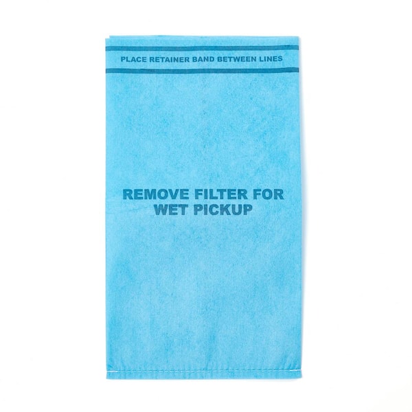 MULTI FIT Genuine Replacement Wet Dry Vac Bag Filters with Band for ...